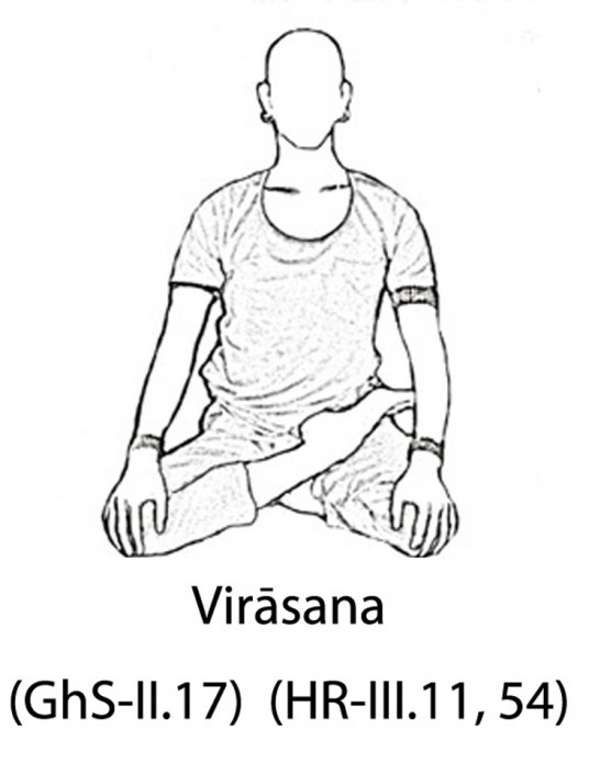 Virāsana – Nithya Yoga